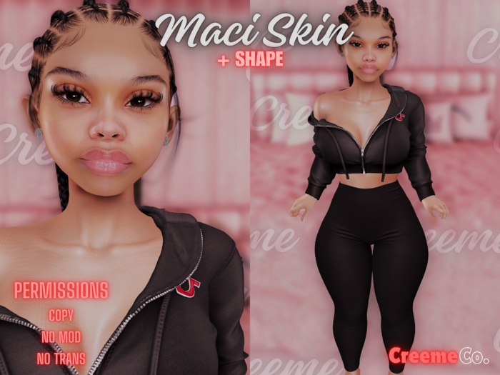 Second Life Marketplace - Maci Skin + Shape *TEEN SHAPE*